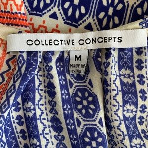 Collective Concepts | Tops | Collective Concepts Printed Boho Blouse ...